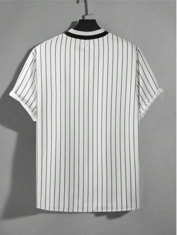 Fully Customizable Baseball Jersey lined Pattern - Melash Sports